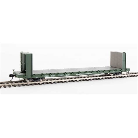 Walthers Mainline Ho 60 Pullman Standard Bulkhead Flatcar 48 Il