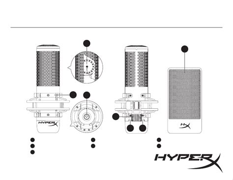 User Manual Hyperx Procast English 25 Pages