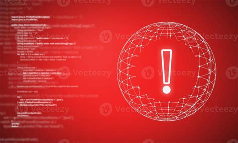 Internet Danger The Exclamation Mark Stock Photo At Vecteezy