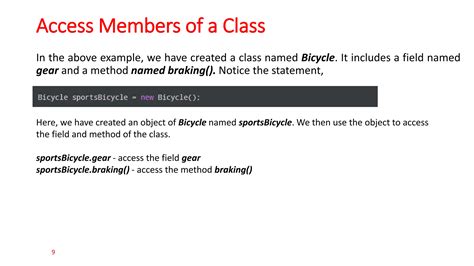 Class And Objects In Object Oriented Programming With Java Pdf
