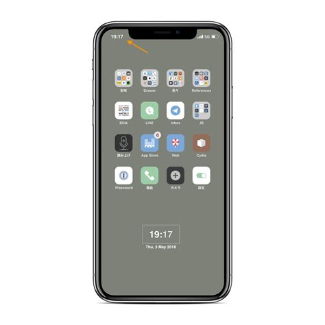 Question How To Removehide Statusbar Clock On Iphonex Rjailbreak