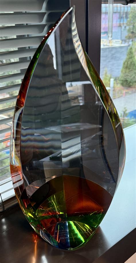 My Microsoft 30 Yr Crystal Arrived Today I Have To Admit I Really Like