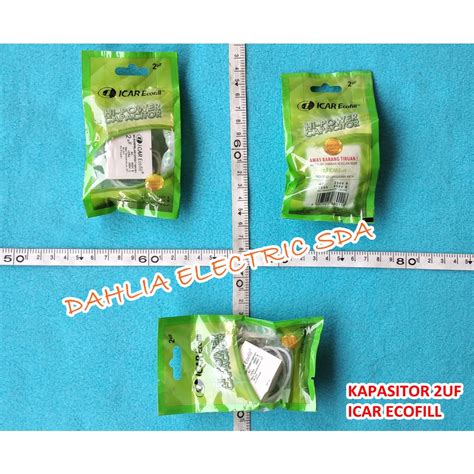 Jual Capasitor 2uf Icar Ecofill Shopee Indonesia