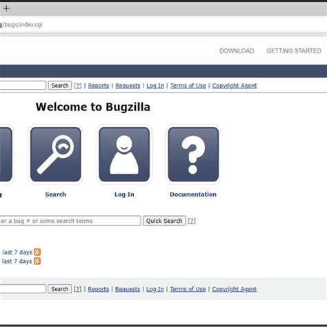 Screenshot Of Bugzilla Reporting System Download Scientific Diagram