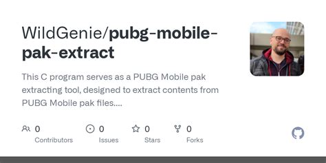 Github Wildgeniepubg Mobile Pak Extract This C Program Serves As A