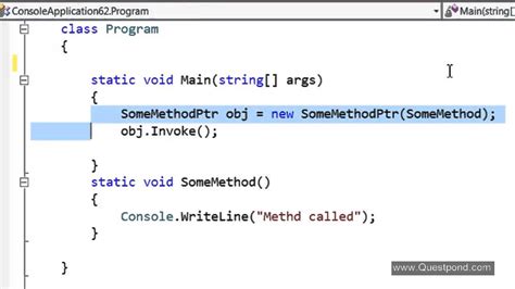 C Delegates Explained Youtube