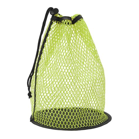 Uxcell Golf Ball Storage Bag Nylon Mesh Pouch With Drawstring Closure