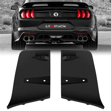 Ford フォード マスタング用 Gt500タイプ カーボン リアディフューザー リアアンダースポイラー リアリップ バンパーリップ 綾織