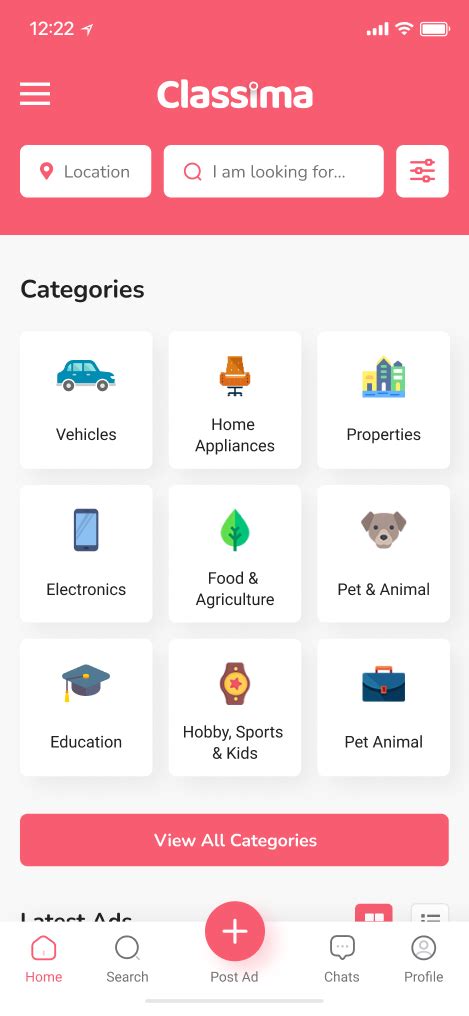 Classima Classified Ads Android And Ios App By Radiustheme Codecanyon