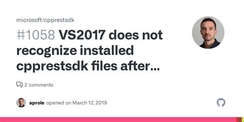 Vs2017 Does Not Recognize Installed Cpprestsdk Files After Installing