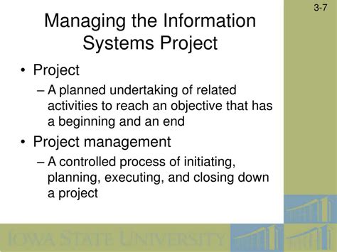 Ppt Chapter 3 Managing The Information Systems Project Powerpoint Presentation Id 6205181