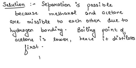 Solved Which Mixture Would Be Easier To Separate With Distillation 1 Butanol And T Butanol Or