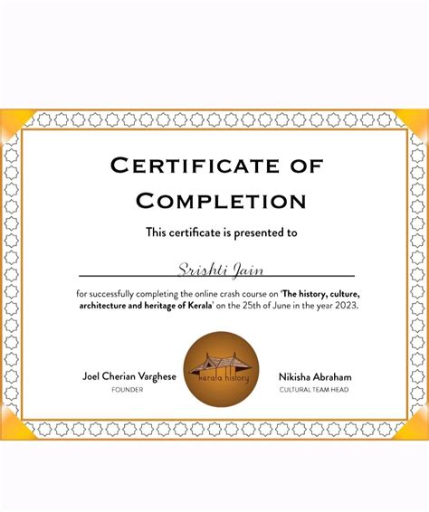srishti jain on linkedin i have successfully completed the online