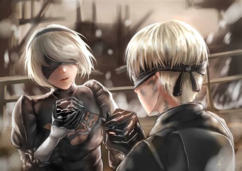 Memory 9S X 2B NieR Automata By VanillaMetal On DeviantArt