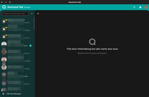 Black Screen After Entering A Conversation Issue Nextcloud Talk Desktop GitHub