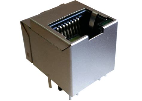 Hfjv1 1g06 L12rl Vertical Rj45 Jack Gigabyte Magnetic Ethernet Connector