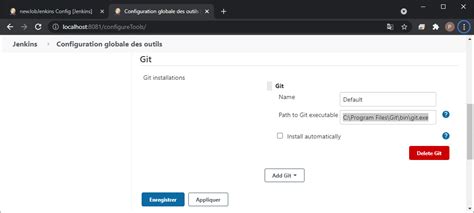 Git Repository For Jenkins Builds Agilitest Documentation