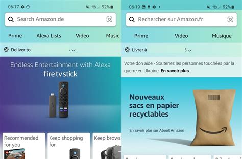 How To Switch To A Different Regional Store In The Amazon App GHacks Tech News