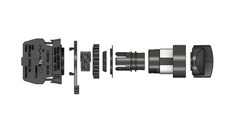 Selector Switch Button 3d Model Cgtrader