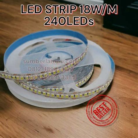 Jual Lampu Led Strip 18w Per Meter Harga Terbaru Cahaya Glodok