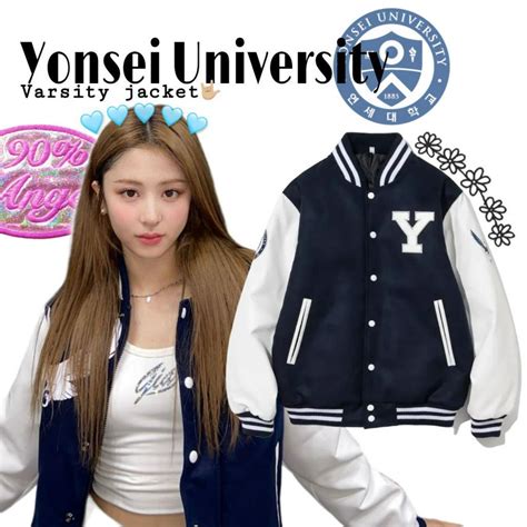[yonsei University][korea] Varsity Jacket Authentic Shopee Philippines