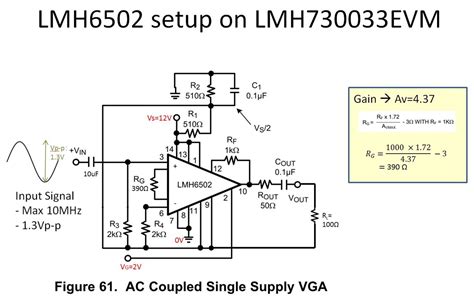 LMH6502 Single Supply Operation And Design Output Oscillation Amplifiers Forum Amplifiers
