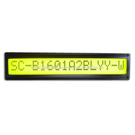 Big Character 16 X 1 Dot Matrix LCD Module With Cursor And 5V Power Supply Dot Matrix LCD