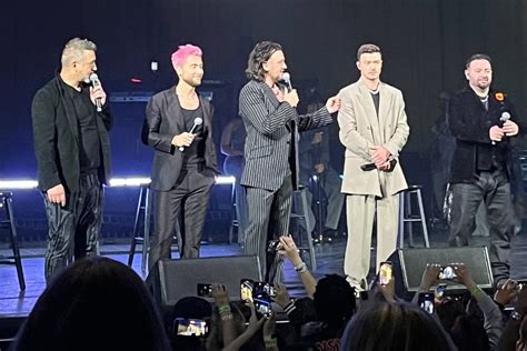Justin Timberlake Reunites Nsync During Los Angeles Performance
