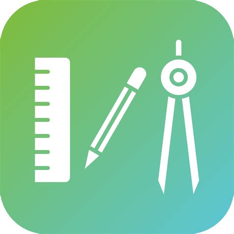 Mathematics Tools Vector Icon Style 22366946 Vector Art At Vecteezy
