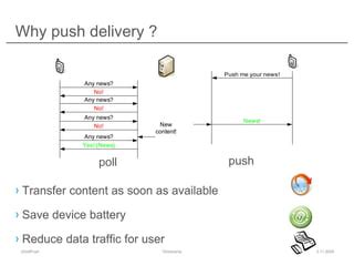 An Early Look At DroidPush API A Push API For Android PPT