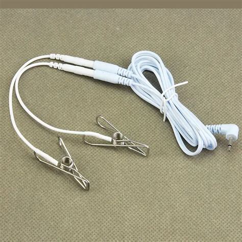 Powerful Steel Electro Clamps Clitoris Nipple Clamp Electro Shocking Electro Electric Shock Sex