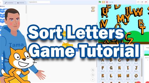 Sort Letters Scratch Turbowarp Tutorial Youtube