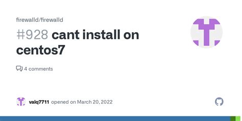 cant install on centos7 · issue 928 · firewalld firewalld · github