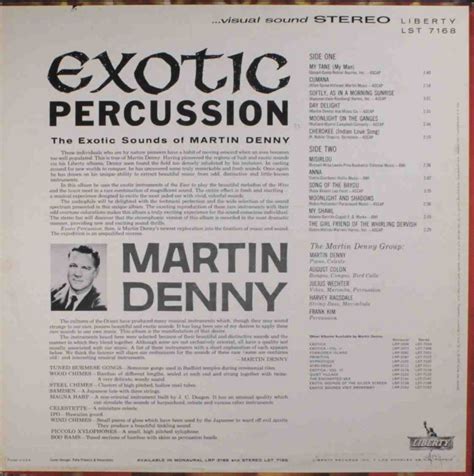 Vinyl Album Martin Denny Martin Dennys Exotic Percussion Liberty