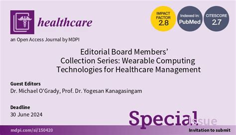 Healthcare Mdpi On Linkedin 📢call For Paper Special Issue Editorial