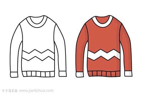 上衣简笔画图片大全 衣服简笔画