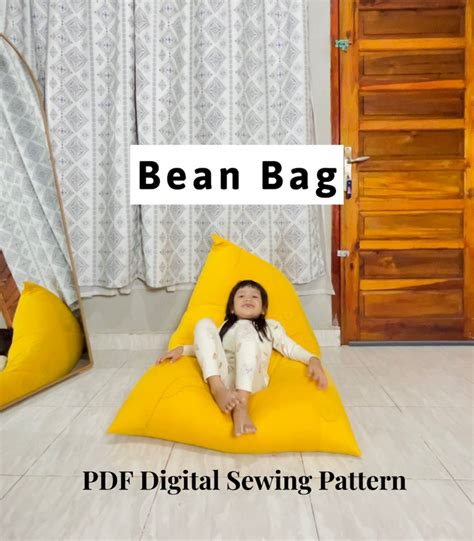 Bean Bag Pdf Sewing Pattern Clicky