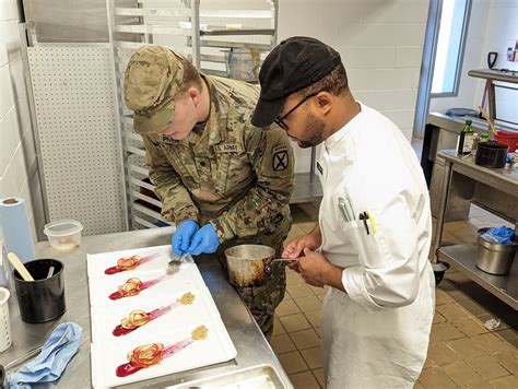 Fort Drum culinary specialists practice skills, develop fine-dining ...