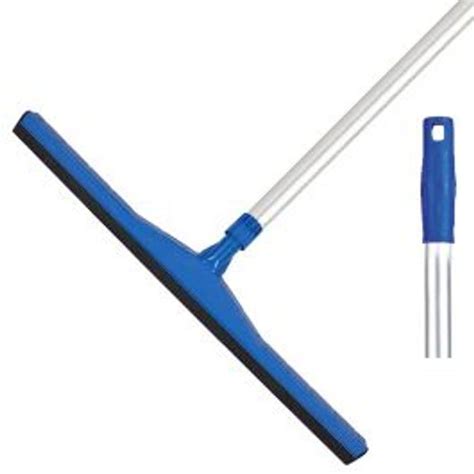 Shop Jansan Hygiene Floor Squeegee And Handle Blue 18 Set Squeegees Zoro Uk Business Supplies