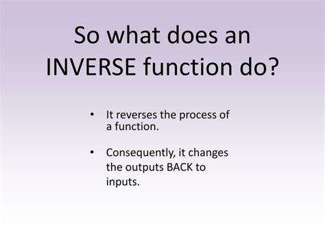 Inverse Trig Functions Pptx