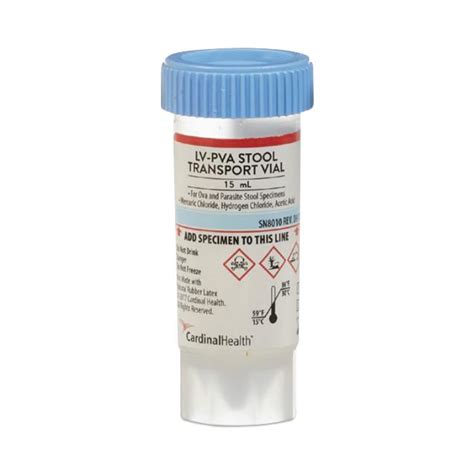 Fecal Specimen Transport Vials Medline