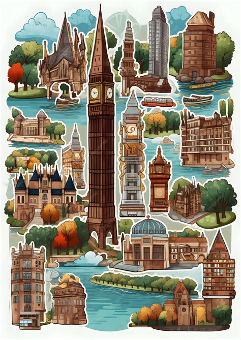 Premium Ai Image Architecture Stickers