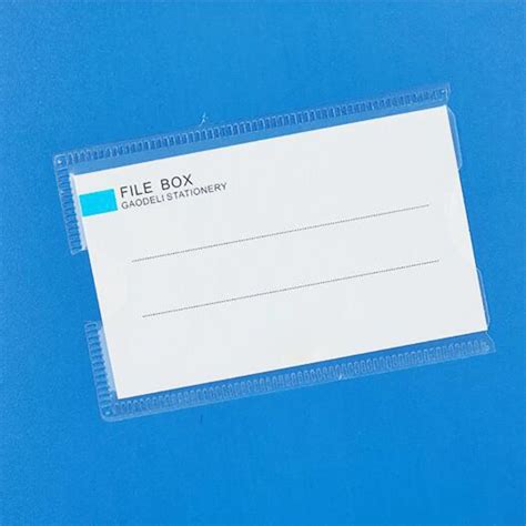 1 шт A4 Pp папка для файлов с зажимом портативная коробка для файлов