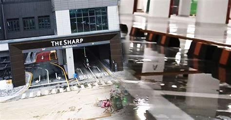 단독 육교 댕강 잘린 그 오피스텔 지하 내려갔더니 물바다