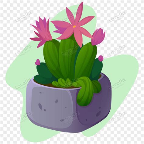 열대 꽃 식물 디자인 Png 일러스트 무료 다운로드 Lovepik