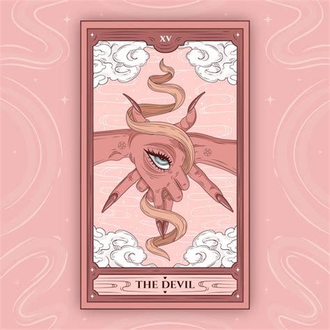 Premium Vector Hand Drawn Tarot Cards Illustration
