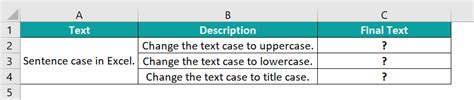 Sentence Case In Excel Formula Examples How To Change