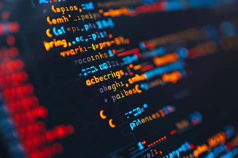 Premium Photo A Computer Screen With A Lot Of Code On It