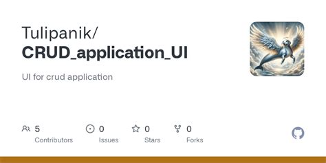 Github Tulipanikcrudapplicationui Ui For Crud Application
