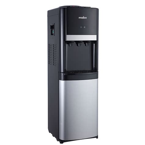 Enfriador De Agua De Piso 2 Llaves Negro Mabe Mxcfs7ccss